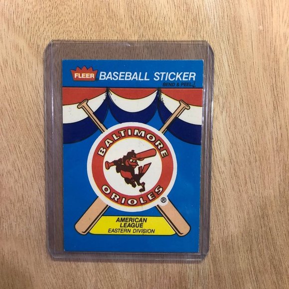 fleer | Toys | 989 Mlb Fleer Sticker Trading Card | Poshmark